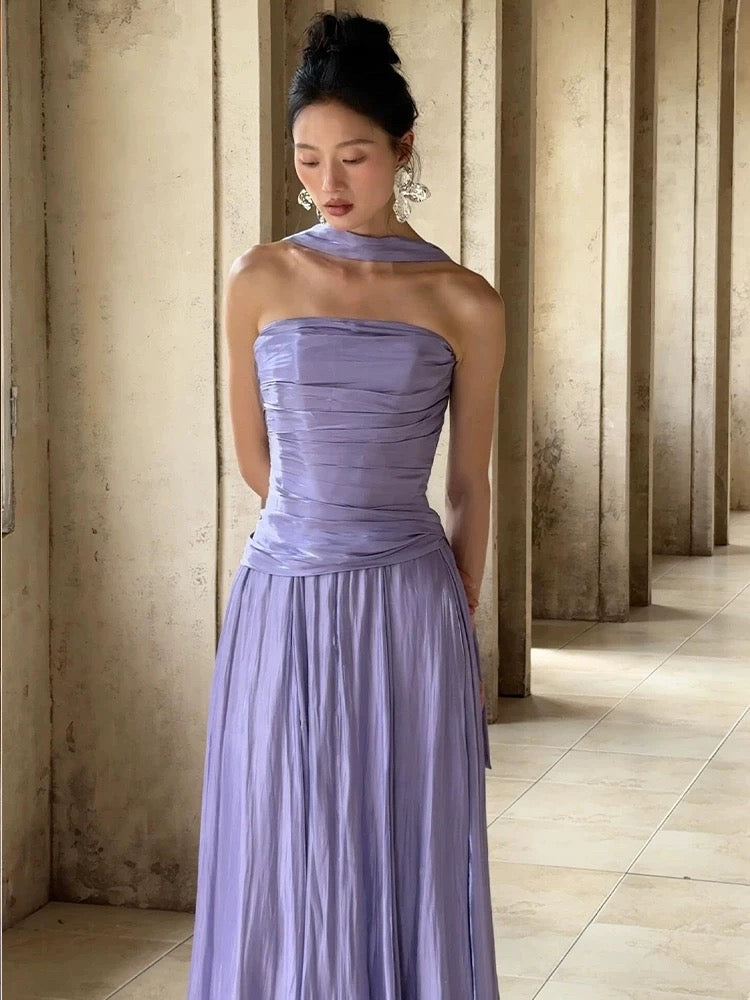 Light Pink Tassel Long Prom Dress A Line Formal Dress Evening Dress 124 ...